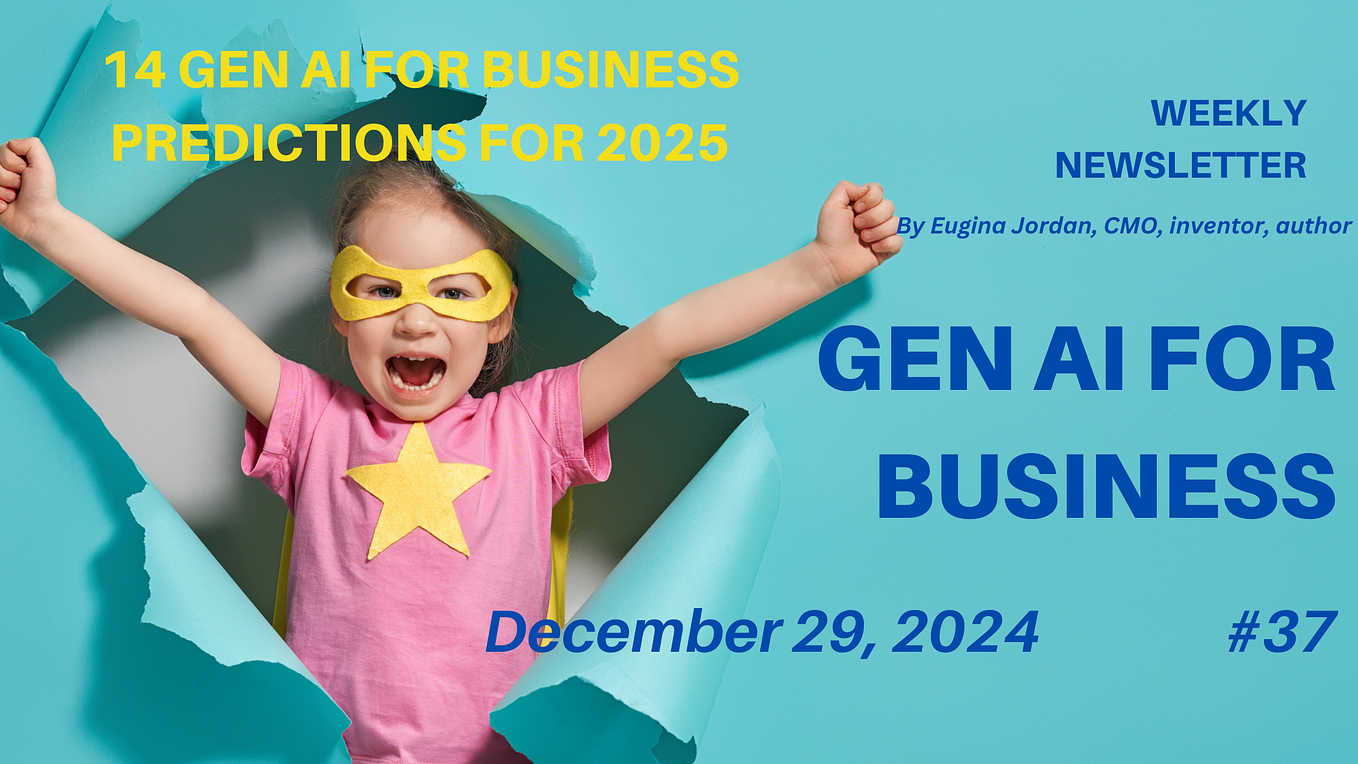 Generative AI for Business Easter Edition # 53 | by Eugina Jordan | Apr ...
