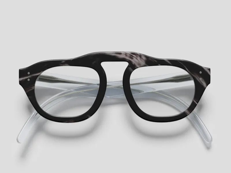 Buffalo Horn Sunglasses - Coco Leni - Medium