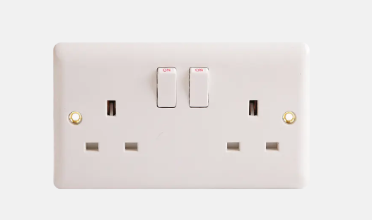 15A 1 Gang Bakelite Switched Round-Pin Socket HK6115V-R - Hongkai ...