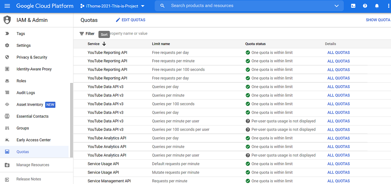D6_Youtube Data API 教學 — 基本分類介紹 list.part | by Jerry Chien | Medium