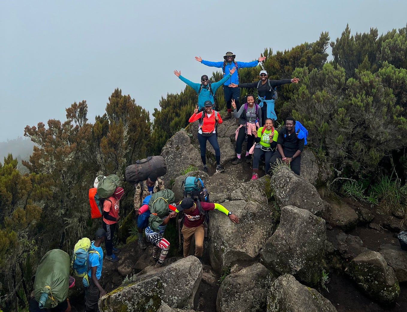 Chasing Snow Storms: Mount Kilimanjaro Day 4 | by Nick Hargreaves ...