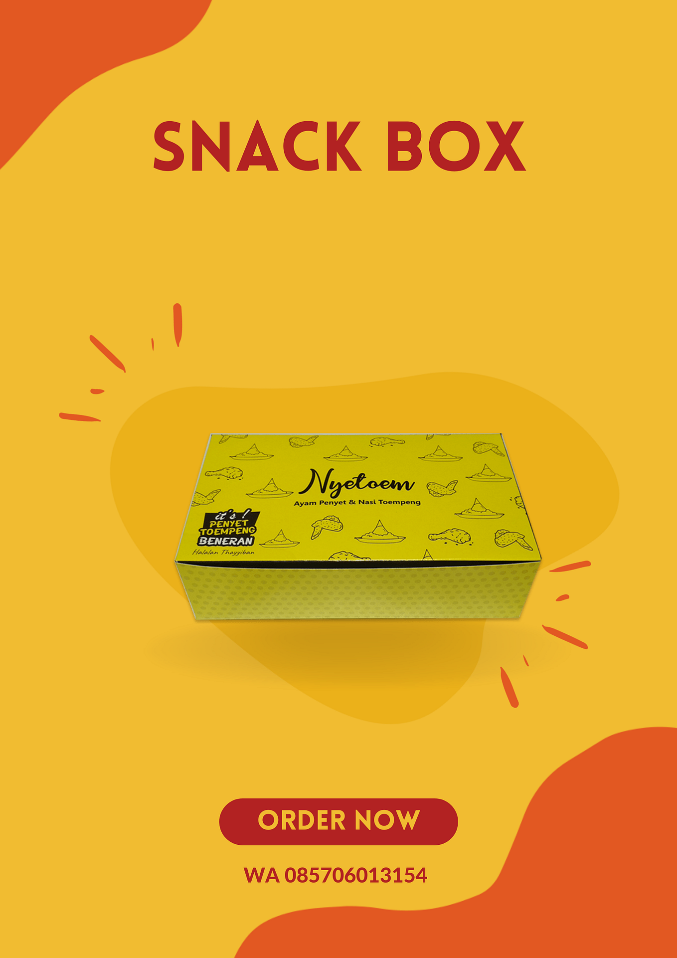 Kardus Snack - Jono Dapit - Medium