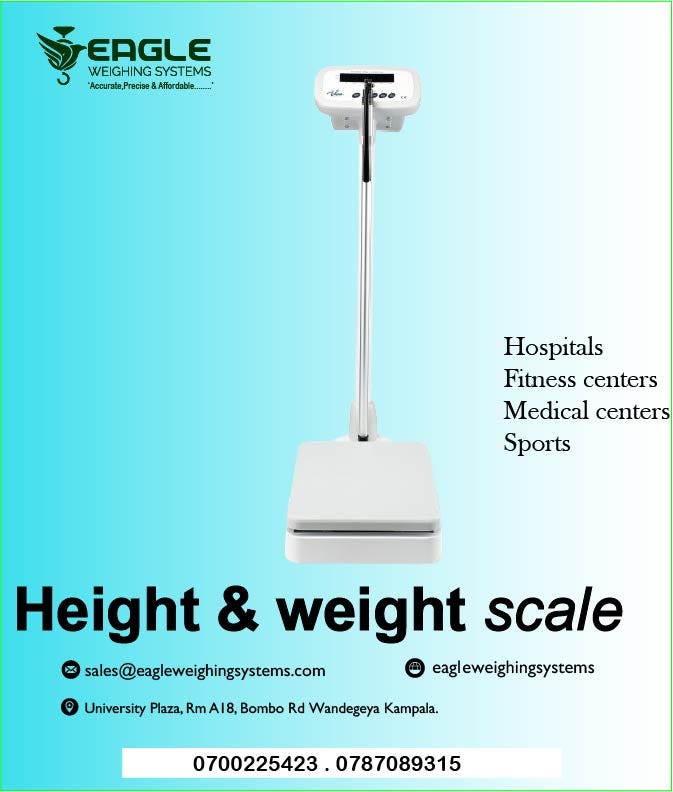 Height and weight scales contractor in Uganda +256 700225423 | by ...