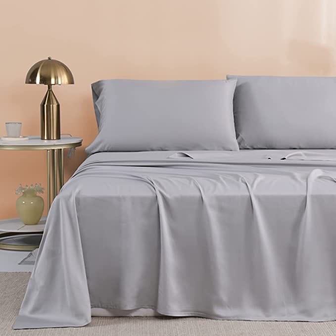 Light Blue Comforter Set - Carina_Petrut_LINEN - Medium
