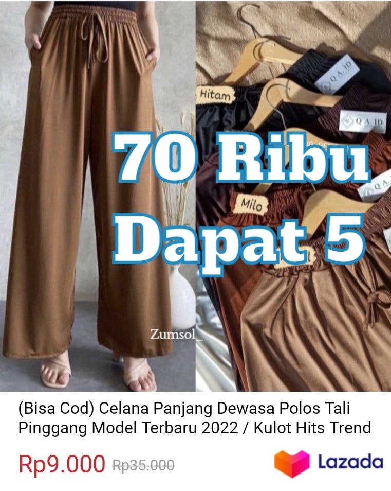 Cek harga👉 https://tokopedia.link/YBgHZn0Hiub https://shope.ee/3pmSWyH3JY https://c.lazada.co.id ...