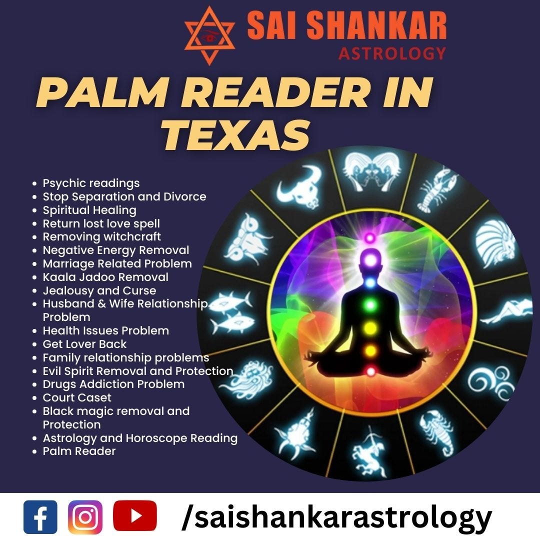 Best Spiritual Healer in Texas - saishankar astrology - Medium