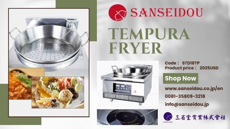Perfecting Tempura: A Comprehensive Guide to Tempura Fryers | by ...