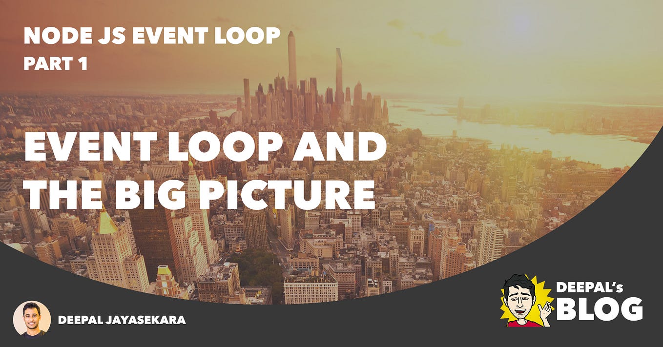 Event Loop Best Practices — Nodejs Event Loop Part 5 By Deepal 