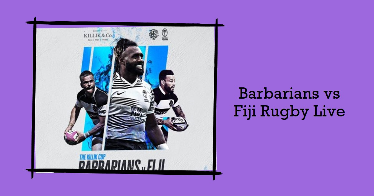 Live Barbarians vs Fiji Rugby @DAZN | by Barbarians vs Fiji live stream ...