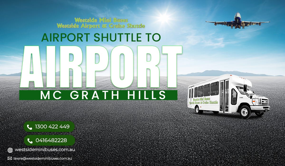 Airport Shuttle Bus: Travelling in Comfort | by Westside Mini Buses and ...