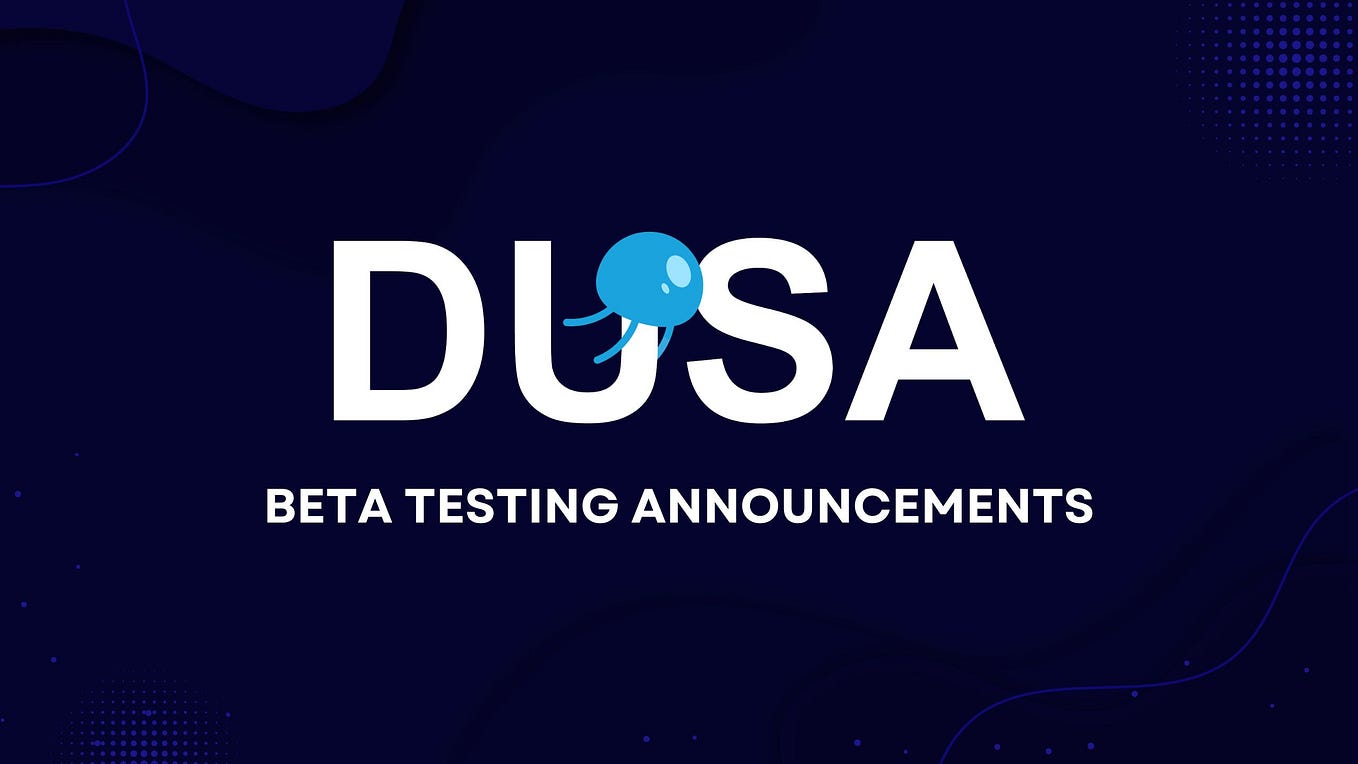 Launch Of The Autonomous Liquidity Beta-Testing | by Dusa Labs | Jul ...