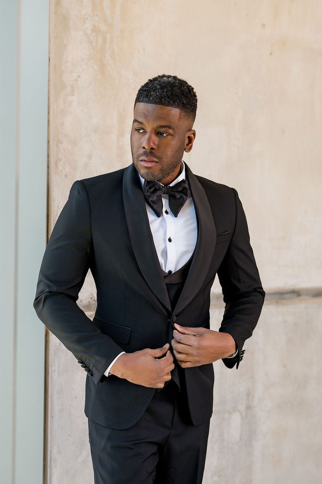 Attractive 3 Piece Tuxedo for Men | Eaden Myles - Eadenmyles - Medium