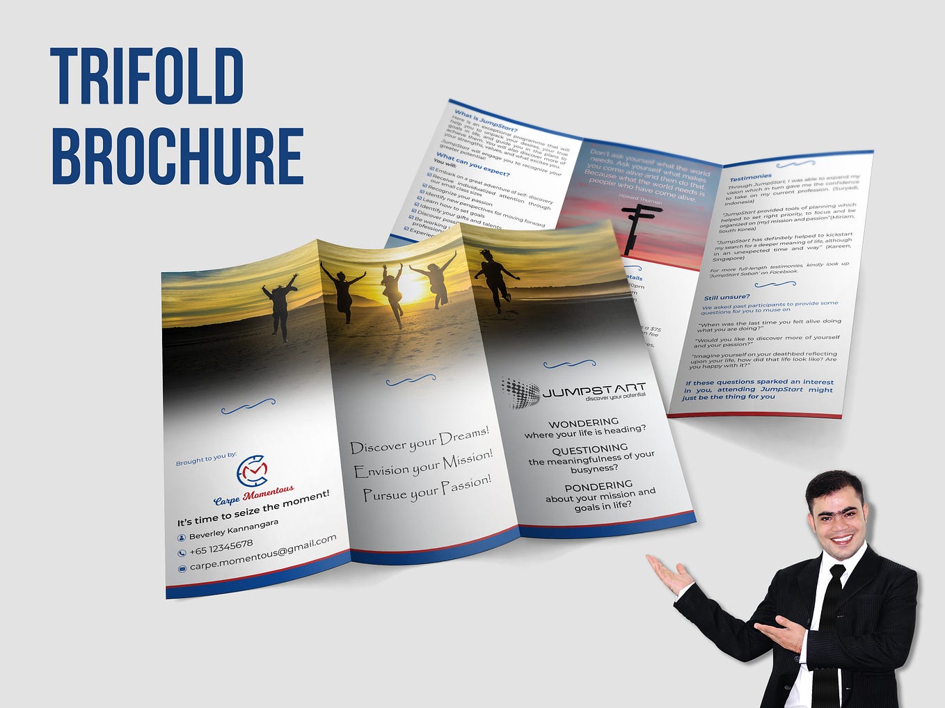 We have done another “Trifold Brochure Design” work for a USA client ...