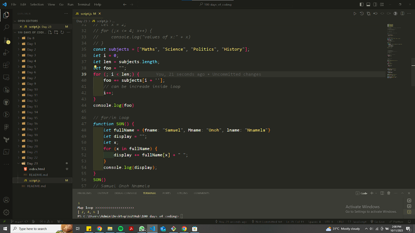 Day 27: JavaScript JSON Objects and Object References | by Samuelonoh | Oct, 2023 | Medium