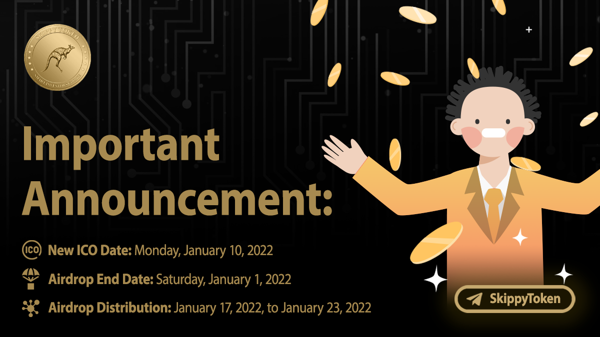 Skippy Token ICO Update. Dear Skippy Token Community Members, | by Skippy Token | Medium