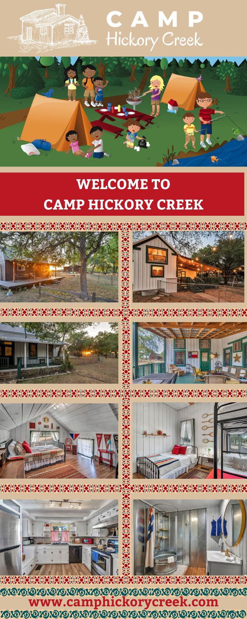 Luxury Modern Farmhouse — Camp Hickory Creek - Camp Hickory Creek - Medium