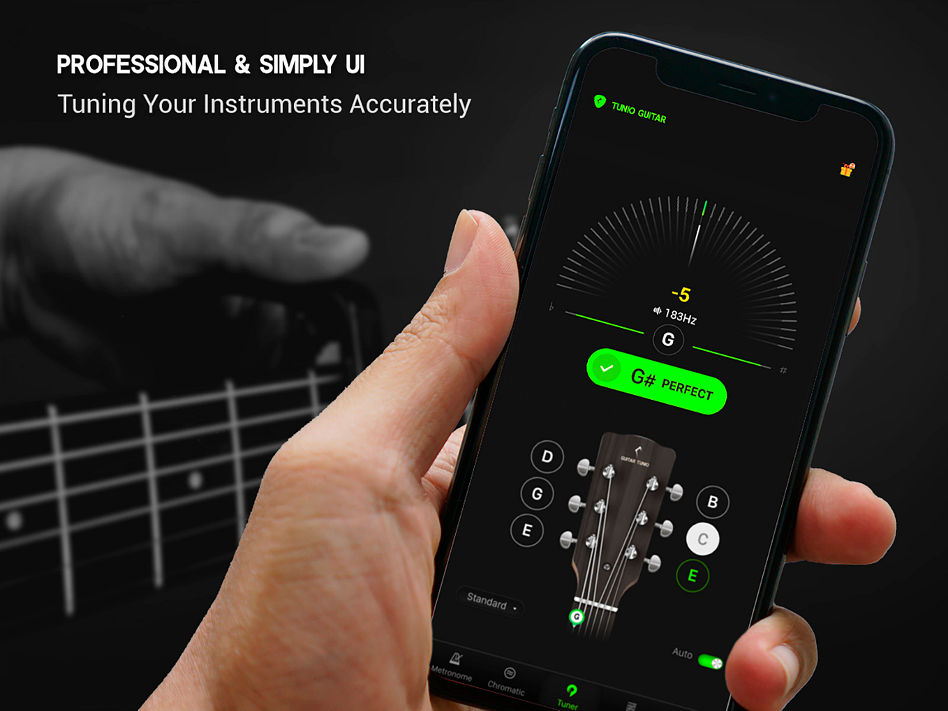 Guitar Tunio — Bass Guitar Tunings - Appsnemo - Guitar Tunio, Guitar ...