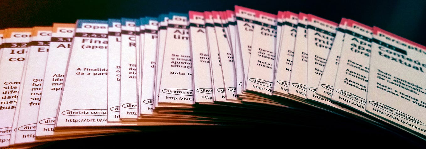 “O que fazer” e “o que não fazer” ao projetar para Acessibilidade | by Marcelo Sales | Mergo ...