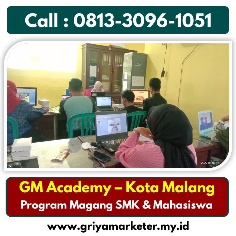 Hub: 0813–3096–1051, Info PKL Jurusan Bisnis Digital di Malang, GM Academy - Info Magang di ...