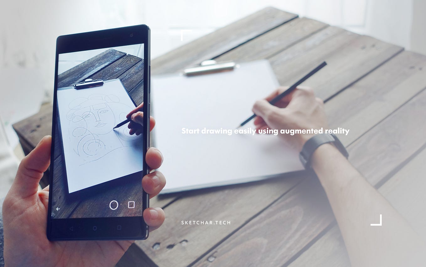 Learn to draw with AR. Step by step drawing using augmented reality ...