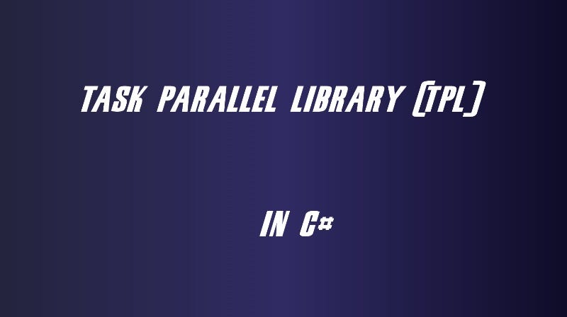 Overview Of C Async Programming With Thread Pools And Task Parallel Library By Lior Shalom 2354