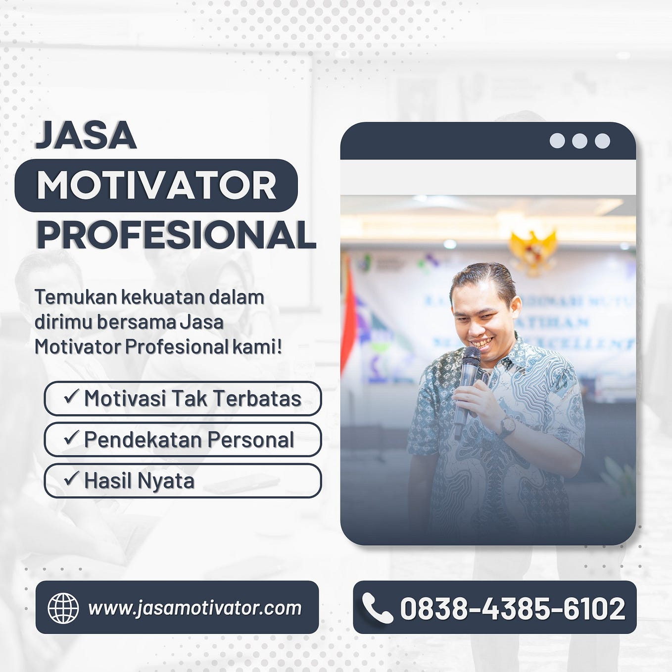 Hub 0838–4385–6102, Jasa Motivator Pelatihan | by Jasamotivatormakassar ...