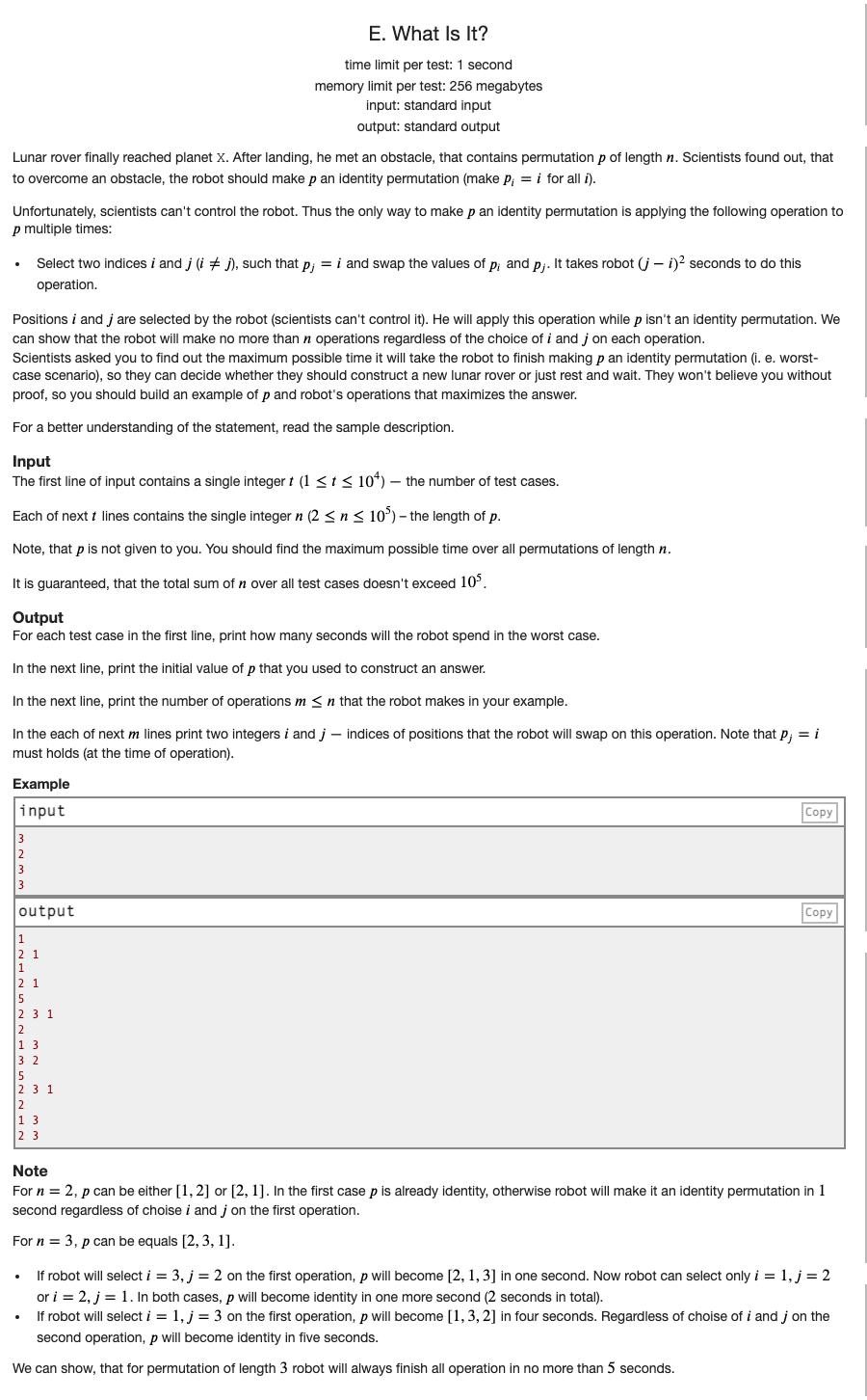 Codeforces 23E. Input & Output: | by Edward Lu | Medium