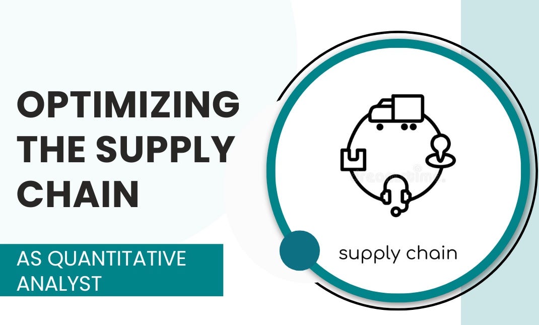 Supply Chain Optimization Project Series By Nexx Supply Chain Medium