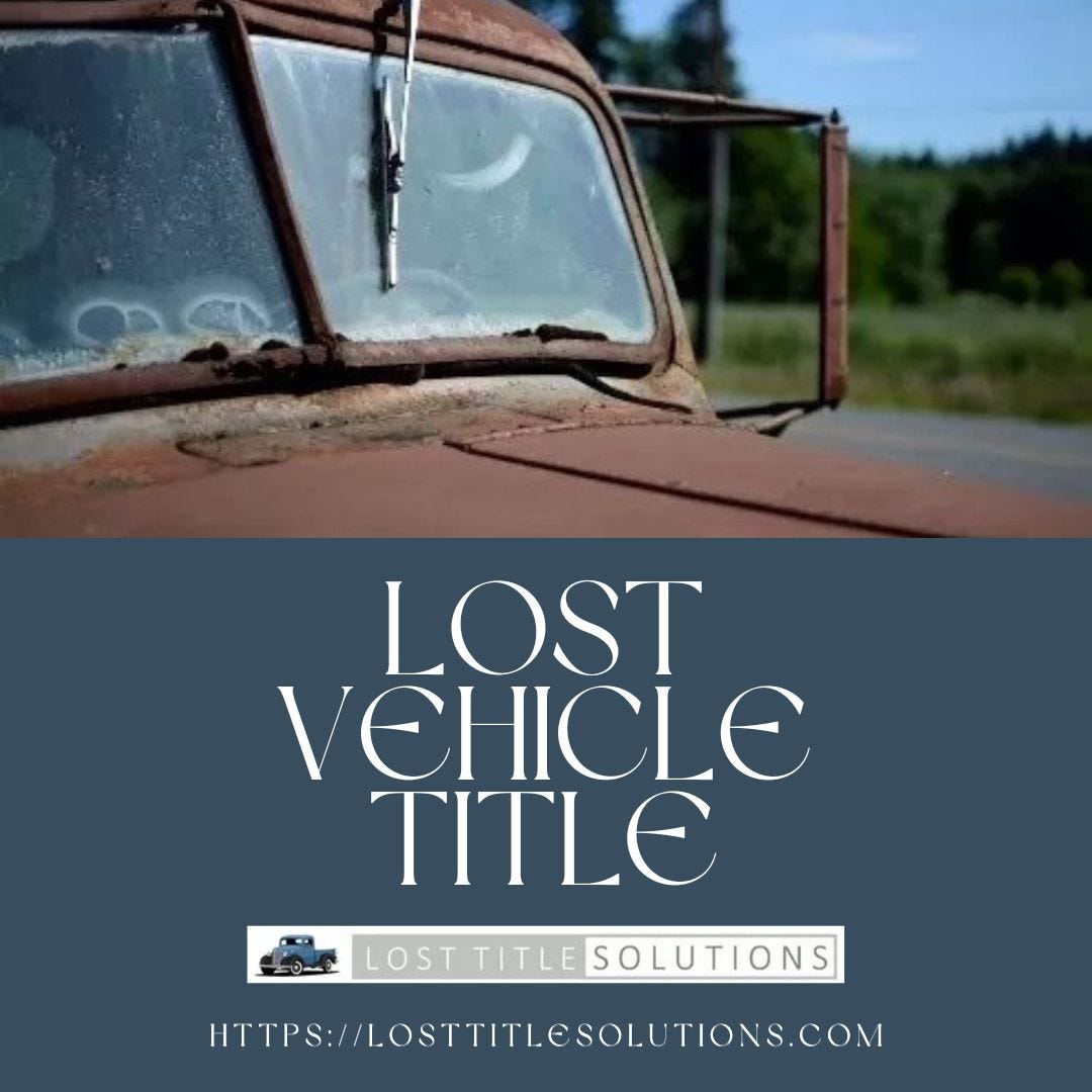 Significance Of A Motorcycle Title: What To Do On Losing | by Lost ...