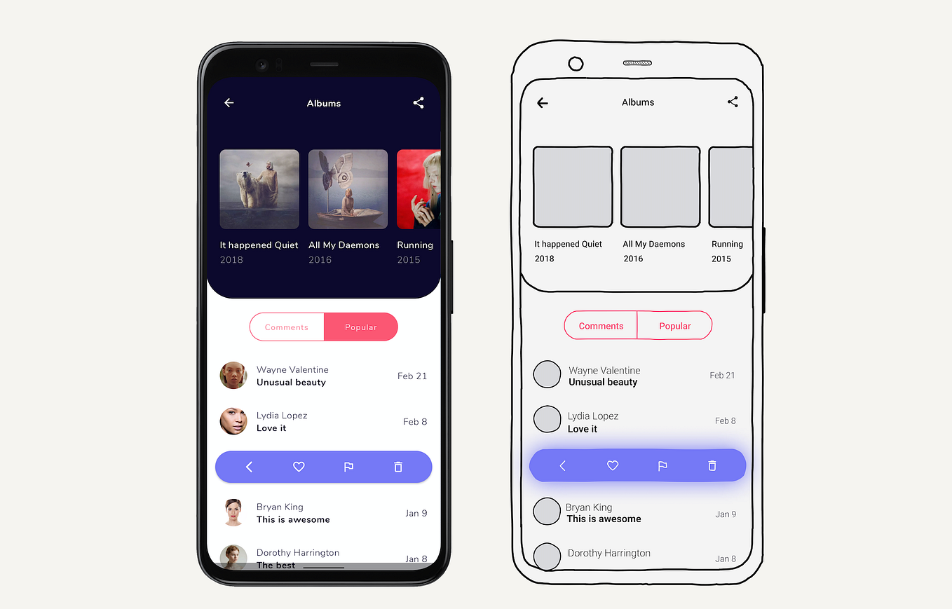 Jetpack Compose Tutorial: Replicating Dribbble Audio App Part 1 | by Nik Afonasov | ProAndroidDev