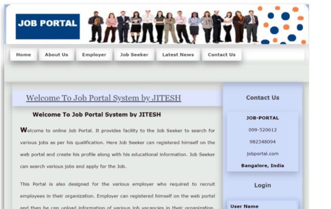Online Job Portal IN PHP, CSS, JavaScript, AND MYSQL | by brt | Medium