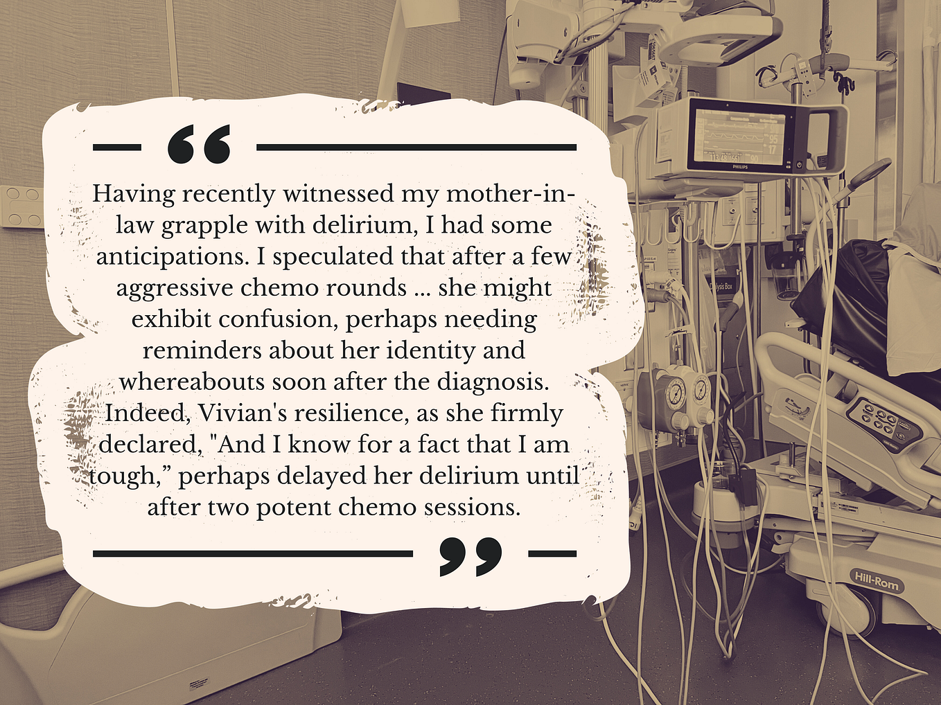 Parallel Worlds: Delirium in ‘Wit’ and My MIL’s Journey — Part 2 | by ...
