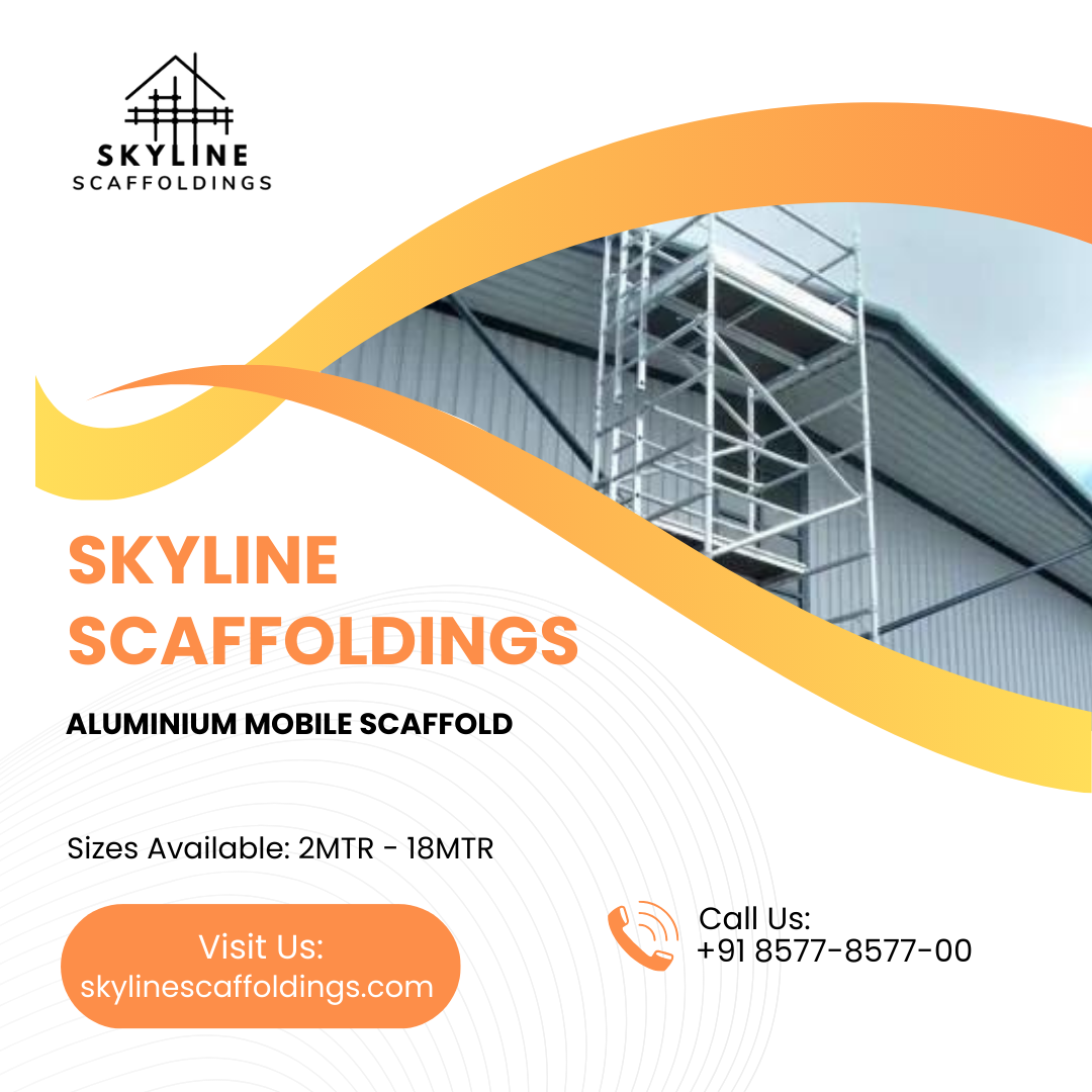 Aluminium Scaffolding on Rent in Manesar — Skyline Scaffoldings ...