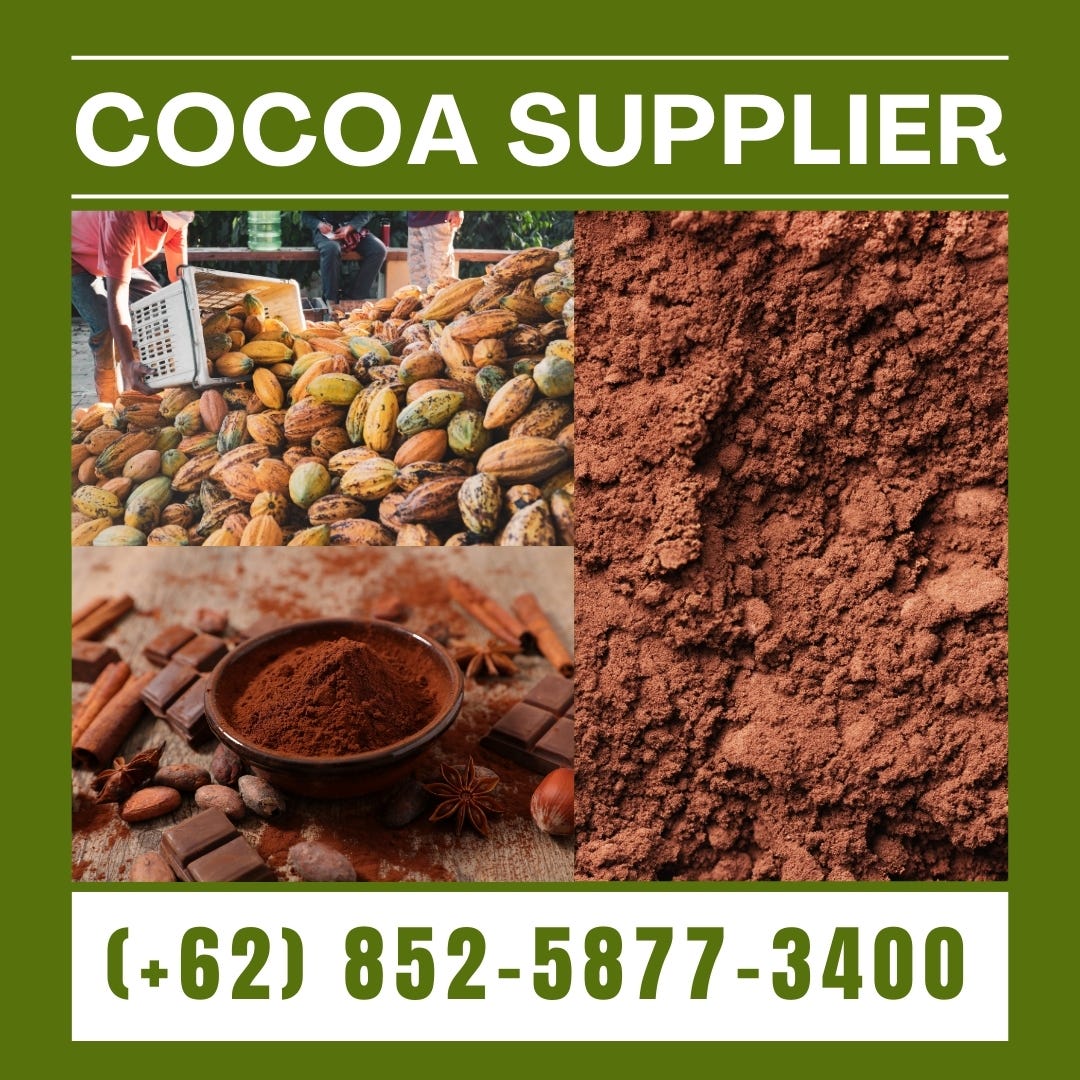 GOOD QUALITY!! (+62) 852–5877–3400, Supplier Of Black Cocoa Powder In Kampong Glam, Cocoa ...