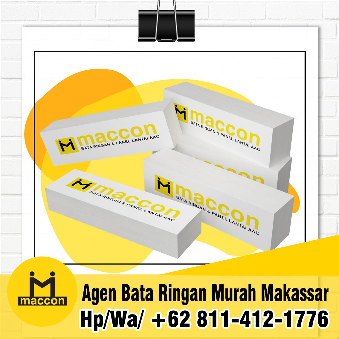 Produsen Bata Ringan Terbesar Di Indonesia Timur, HP/Wa, +62 811–4121–776, pabrik bata ringan ...