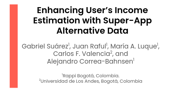 Paper: Supporting Financial Inclusion with Graph Machine Learning and Super-App Alternative Data ...