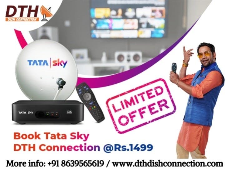Airtel DTH New Connection In Vijayawada - dthdishconnect - Medium