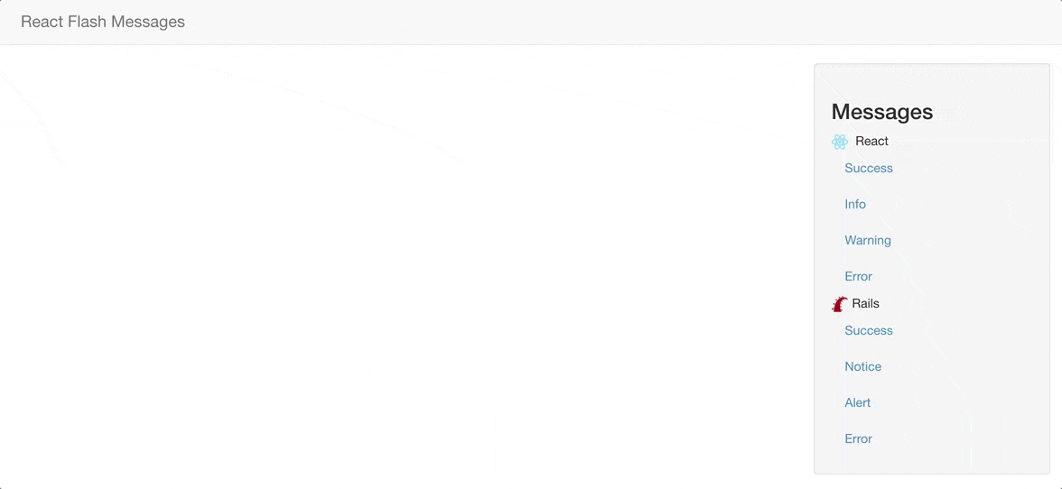 Nice. And here is how to Display Rails flash messages with React. | by Vitalii Elenhaupt | Medium