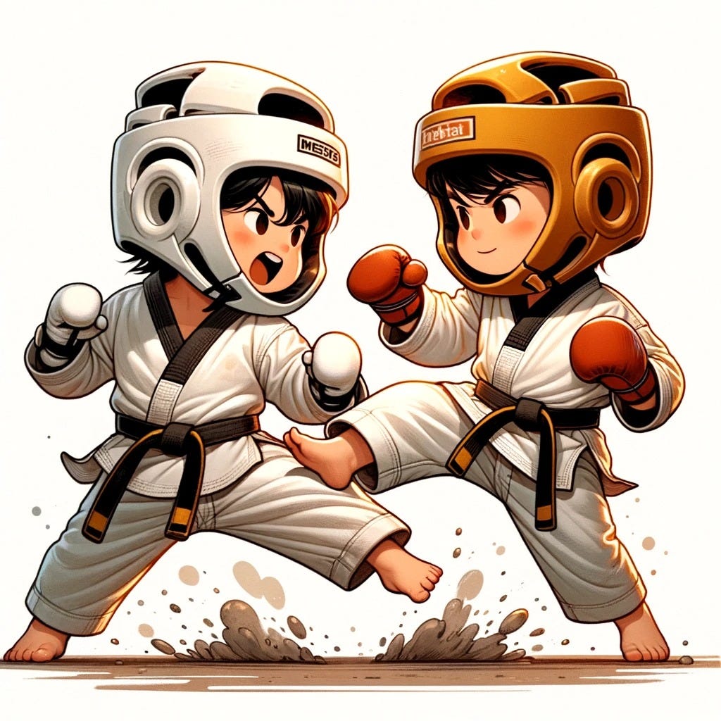 Strategi Unggul di Arena Tarung Taekwondo oleh Naga Laut Taekwondo Club ...