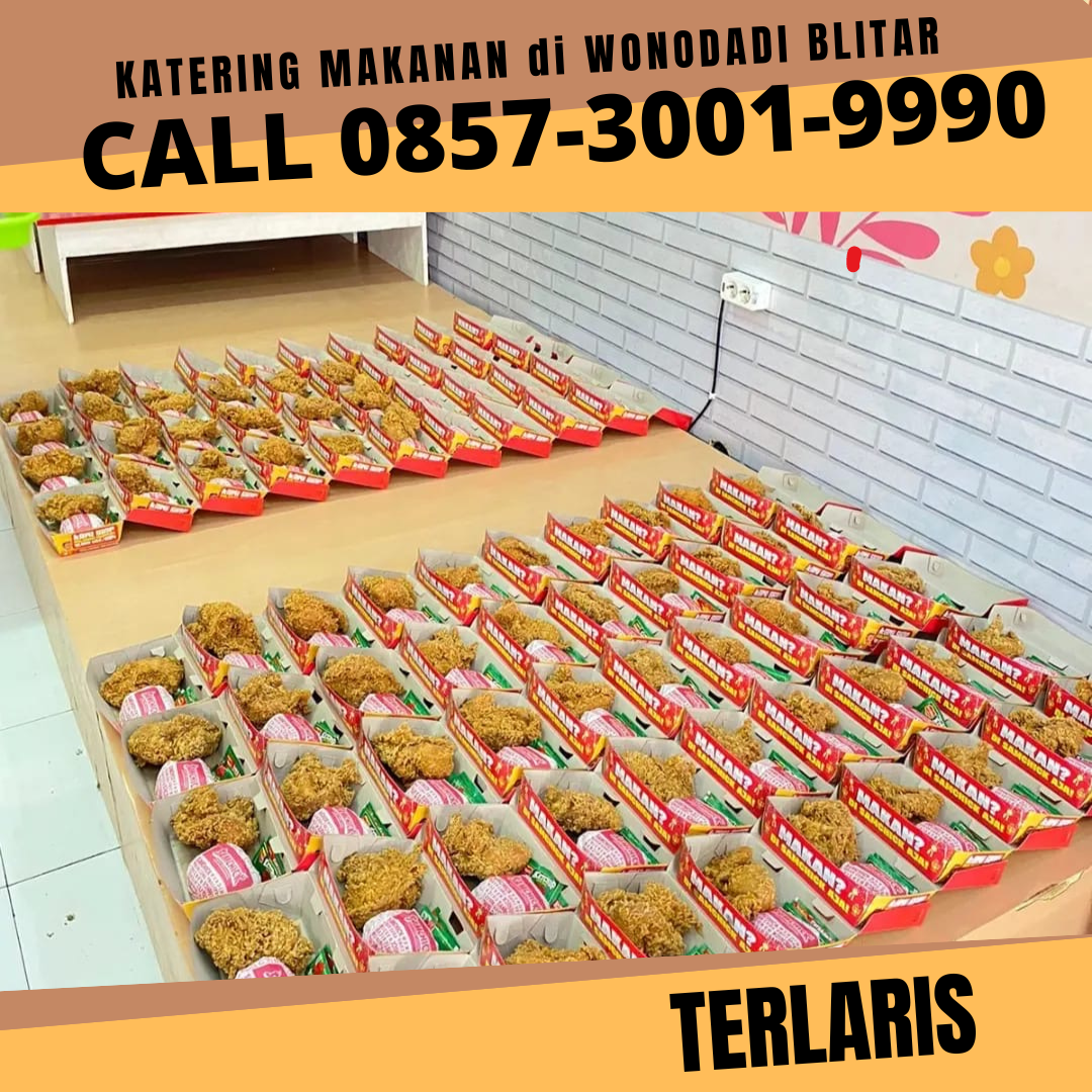 PALING HEMAT, wa 0857–3001–9990 Jual Nasi Kotak Catering Blitar ...