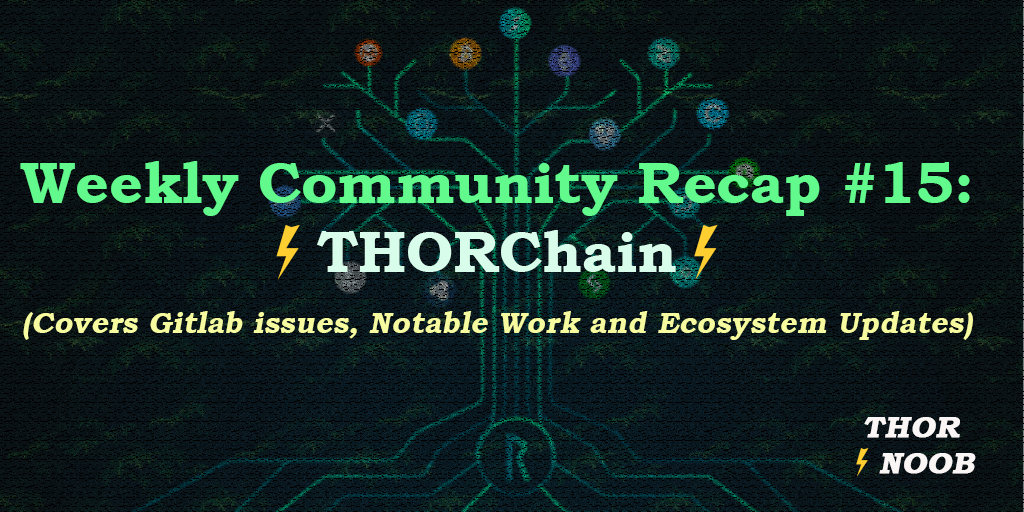 The Growing THORChain Ecosystem. THORChain, a decentralised cross-chain ...