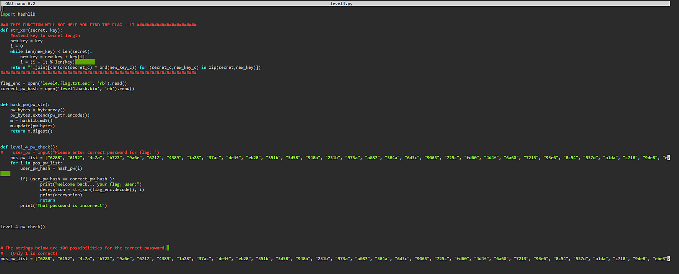 picoCTF write up: PW Crack 2 (General Skills) - Rachana Makwana - Medium