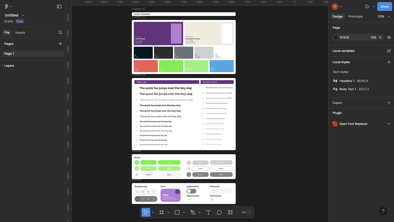 A11: Interactive Mockups. This week, I created the mock up… | by Yining Li | Apr, 2025 | Medium
