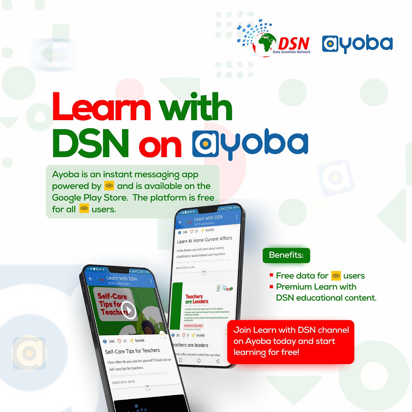 HOW TO ACCESS LEARN WITH DSN ON AYOBA - Tunde Rotimi - Medium