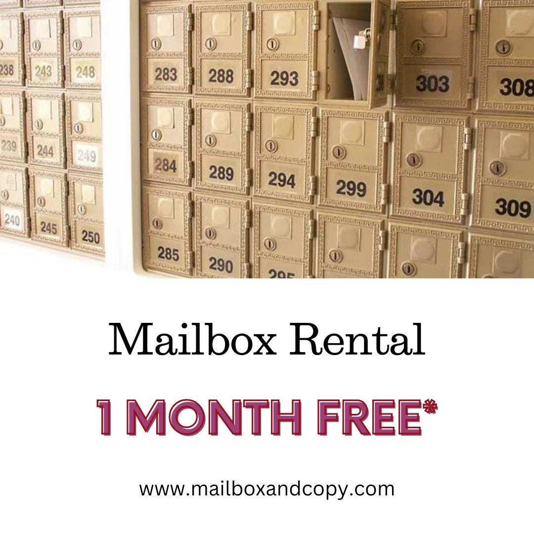 Mailbox rental, Shipping and more - Mailboxandcopy - Medium