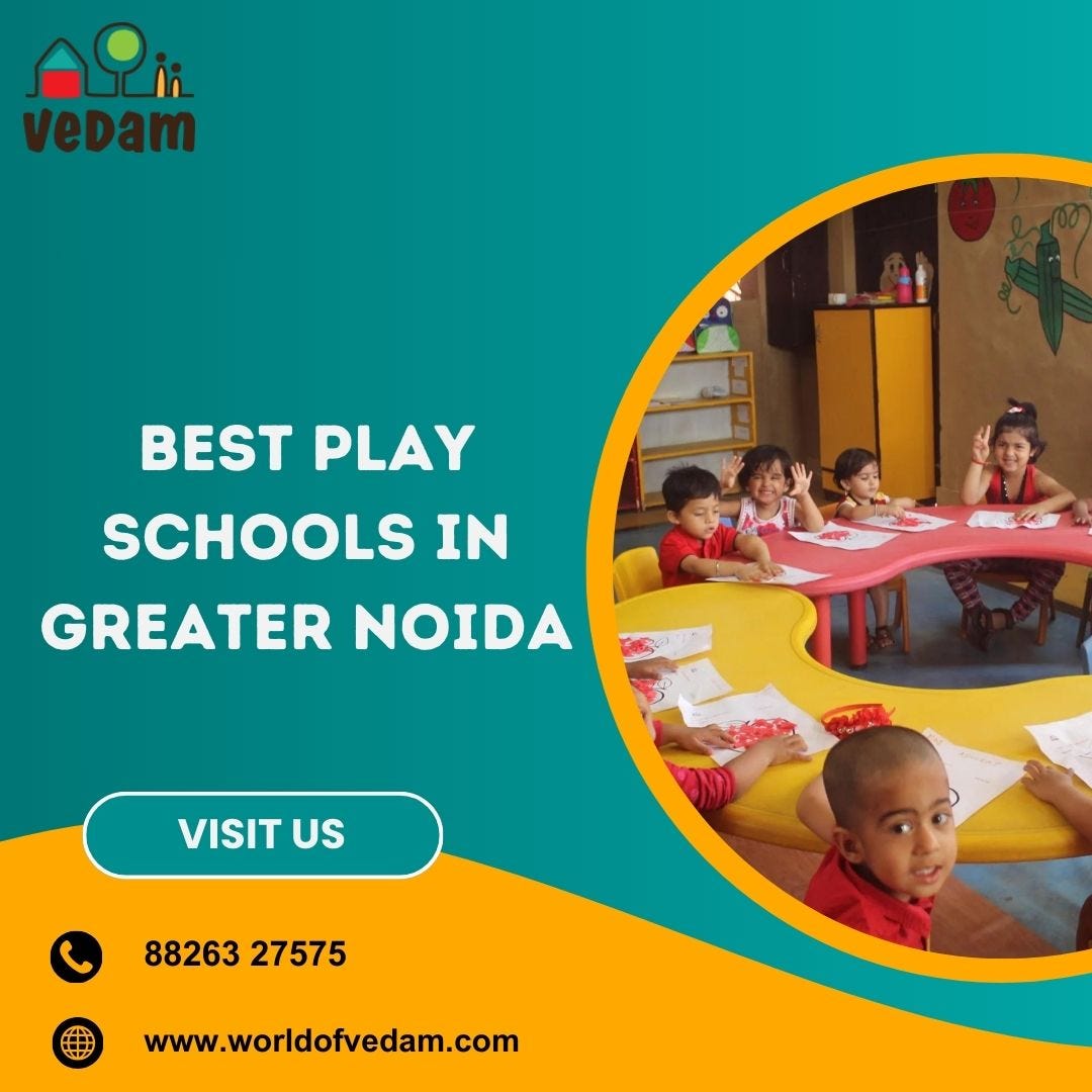 Top Playschool in Greater Noida - Vedam Preschool - Medium