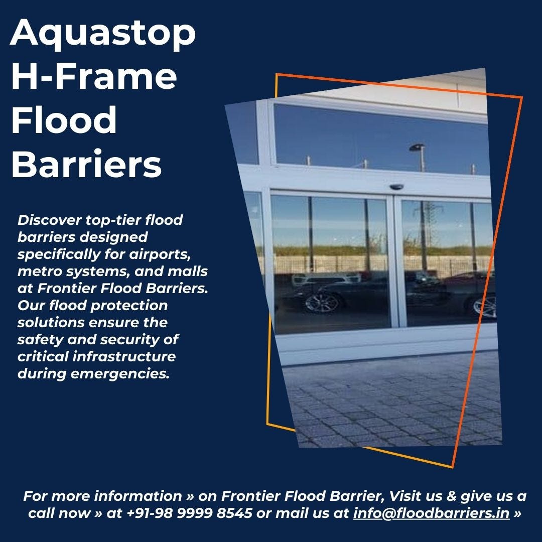 Frontier Flood Barrier: The Ultimate Flood Protection Solution for Your ...