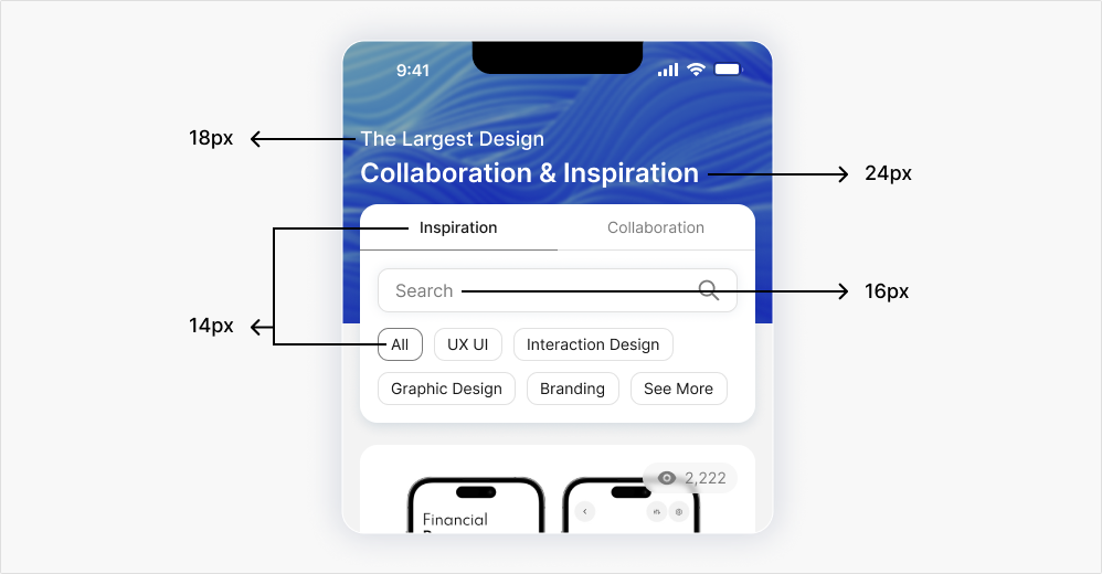 UI Design Inspiration 121 | UX UI Design Firm | UX Planet