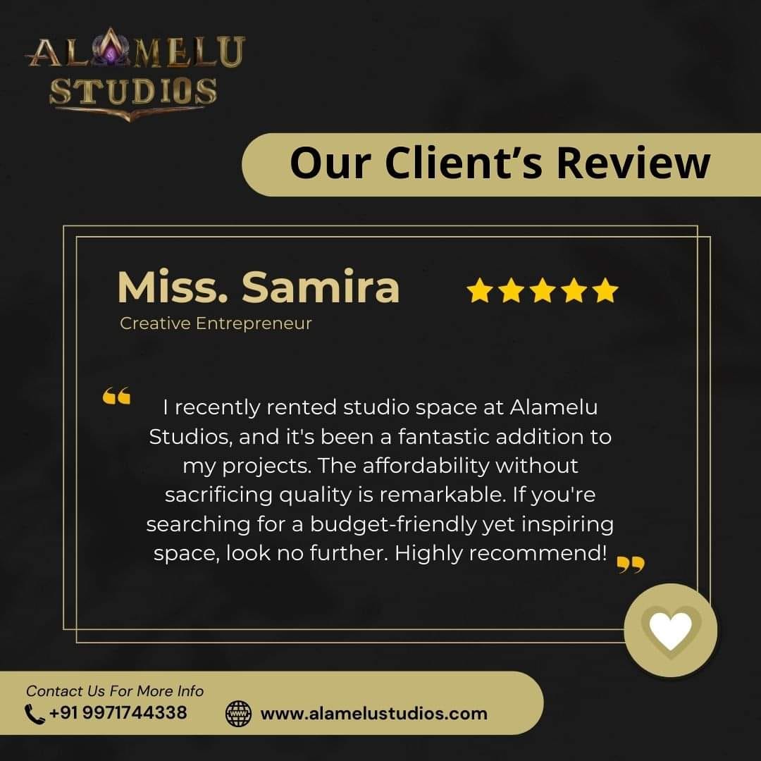 PHOTO AND VIDEO STUDIO SPACE FOR RENT - Alamelu studios - Medium