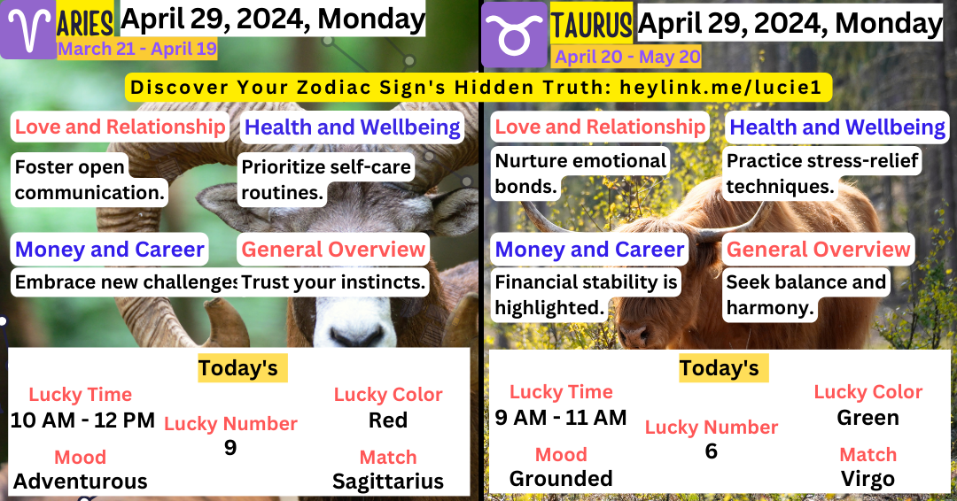 The daily horoscopes for May 24, 2024, Friday | by Astro Guru | May ...
